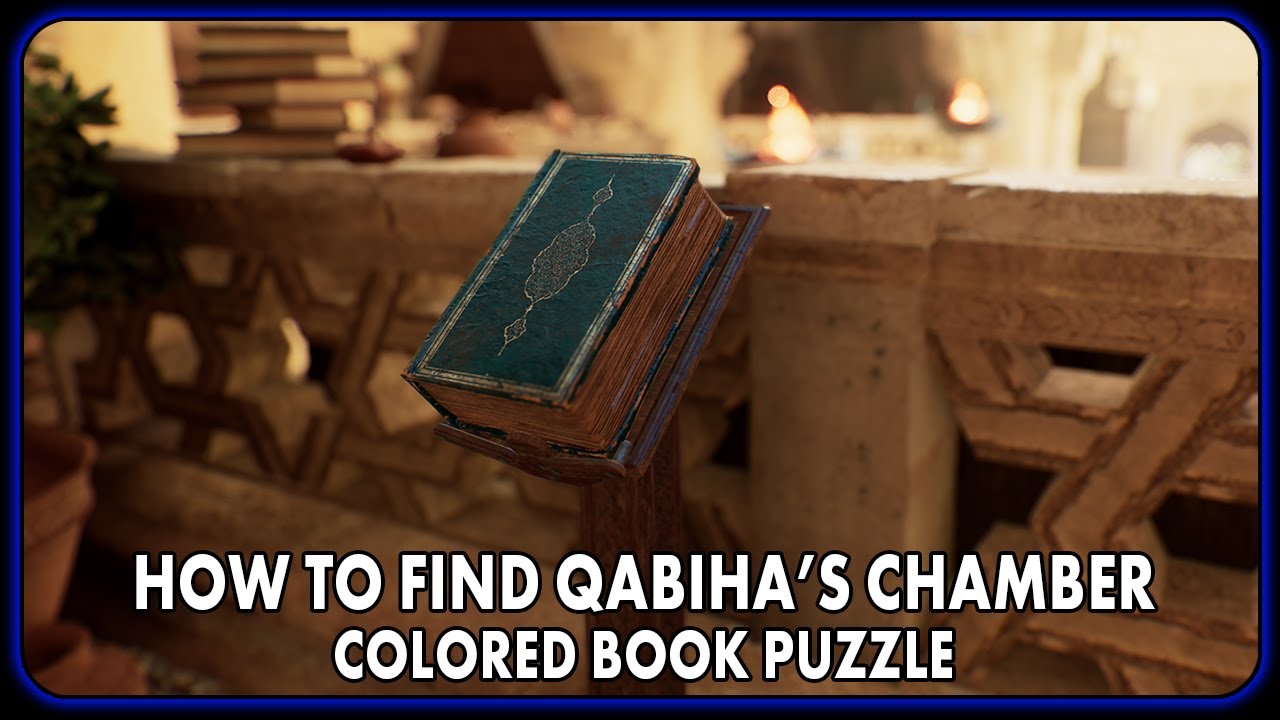 Assassin's Creed Mirage Color Book Puzzle - How to Find Qabiha's Hidden ...