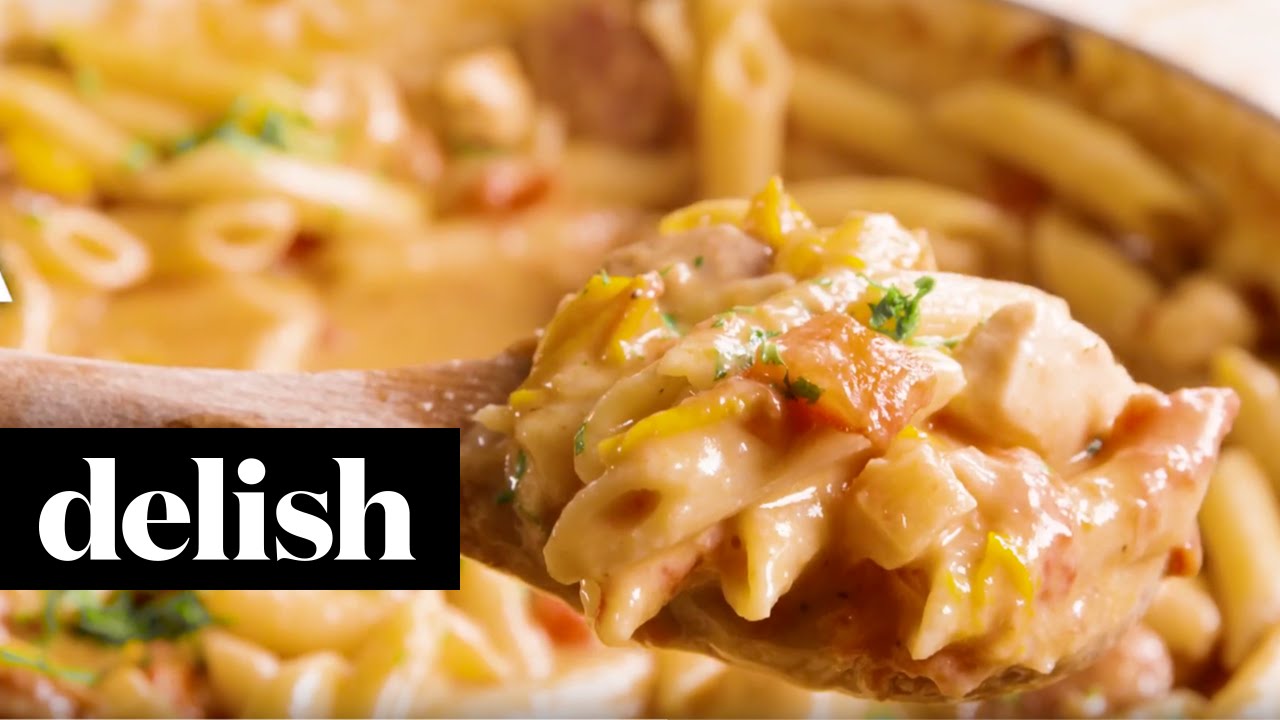 Jambalaya Pasta | Delish - YouTube