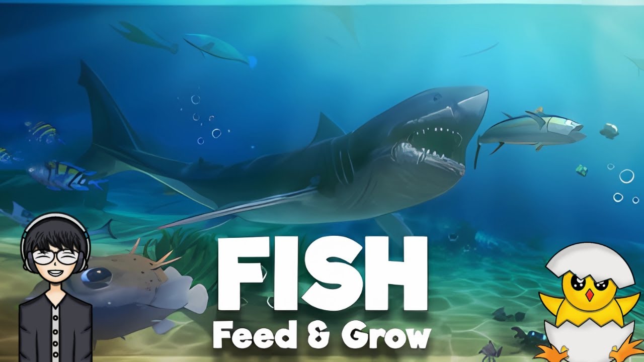 AKU MAU JADI IKAN... FEED AND GROW FISH - YouTube