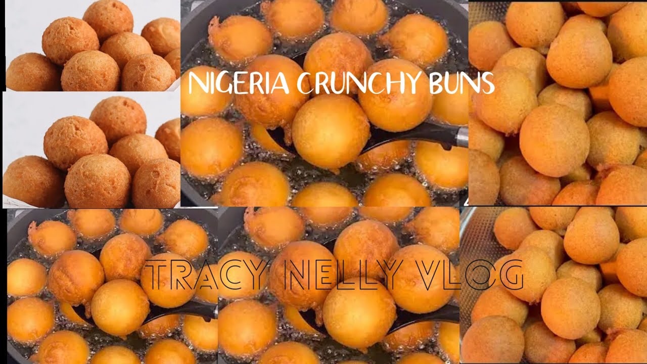 HOW TO MAKE SOFT CRUNCHY NIGERIA BUNS - YouTube