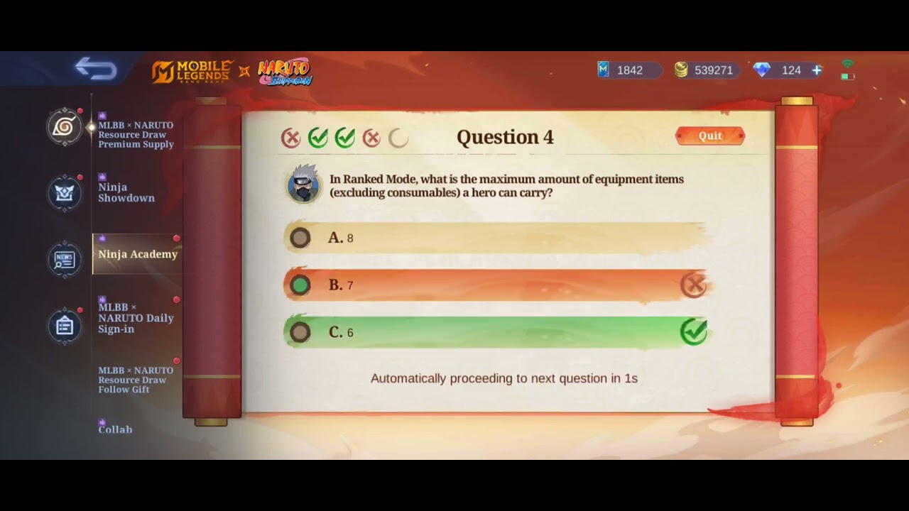Ninja Academy Quiz Day #1 (Question & Answer) - Mobile Legends Bang ...