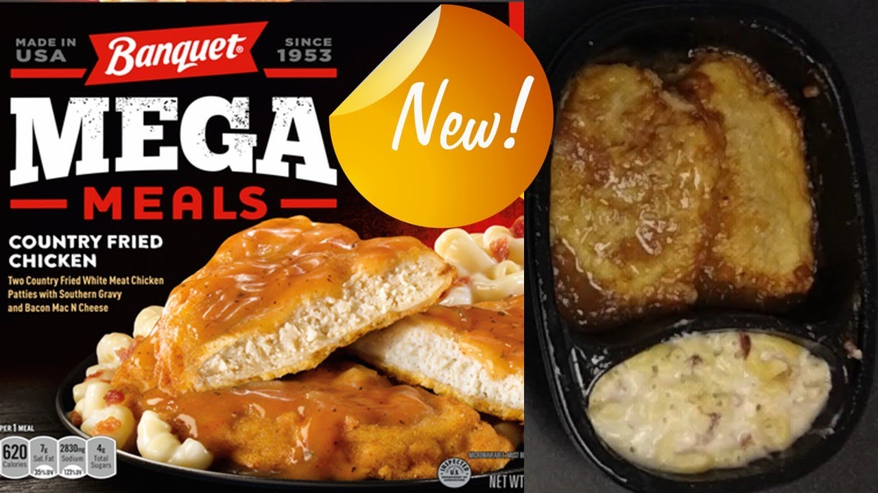 Country Fried Chicken-Banquet Mega Meals- Review | EAT or AVOID - YouTube