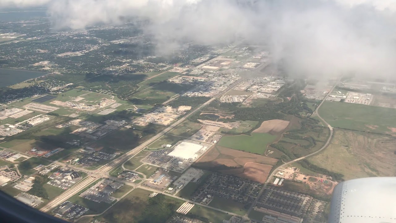 Okc aerial view. - YouTube