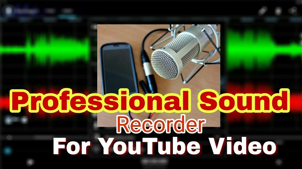 [Hindi]how to record audio for YouTube commentary| professional voice ...