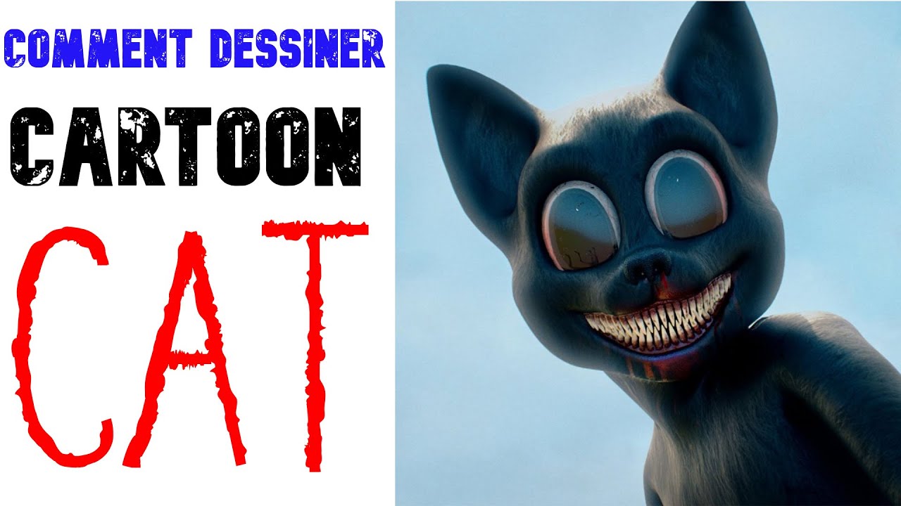 Comment Dessiner CARTOON CAT ? - How To Draw Cartoon Cat - YouTube