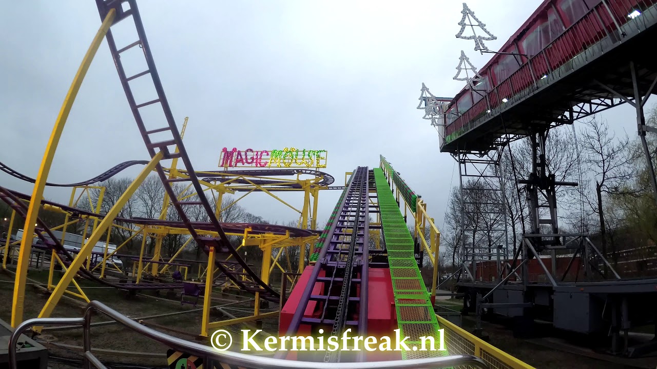 Magic Mouse Onride 4K - Kermis Amsterdam Westerpark 12-3-2019 - YouTube