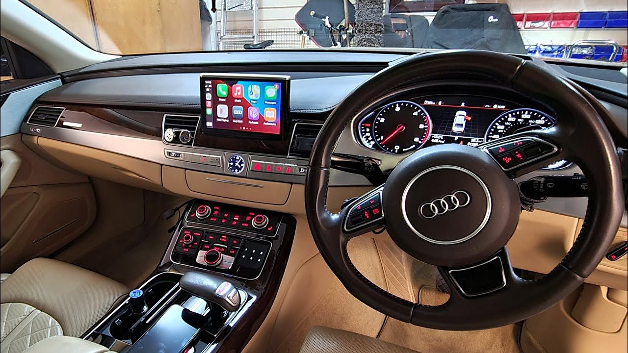 Audi A8 2011-2017 - Wireless Apple CarPlay / Android Auto / Screen ...
