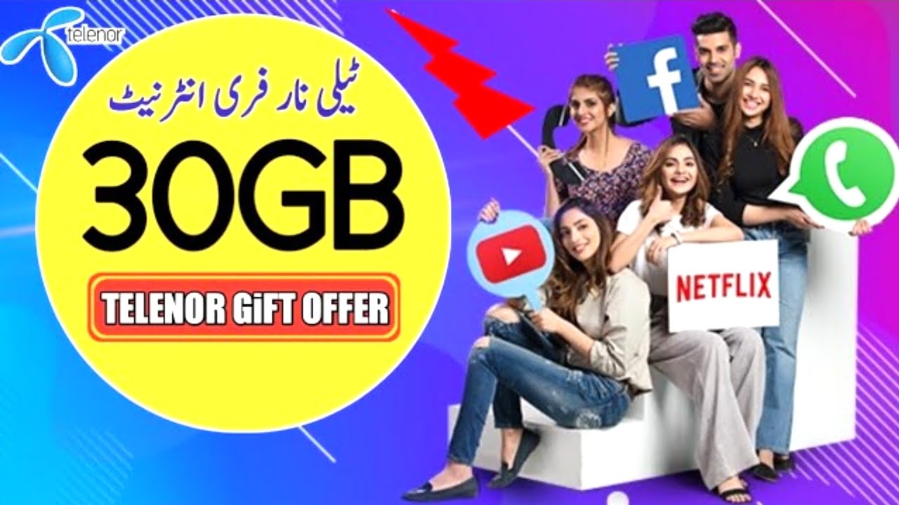 Telenor free internet new code 2019 || telenor free internet new trick ...