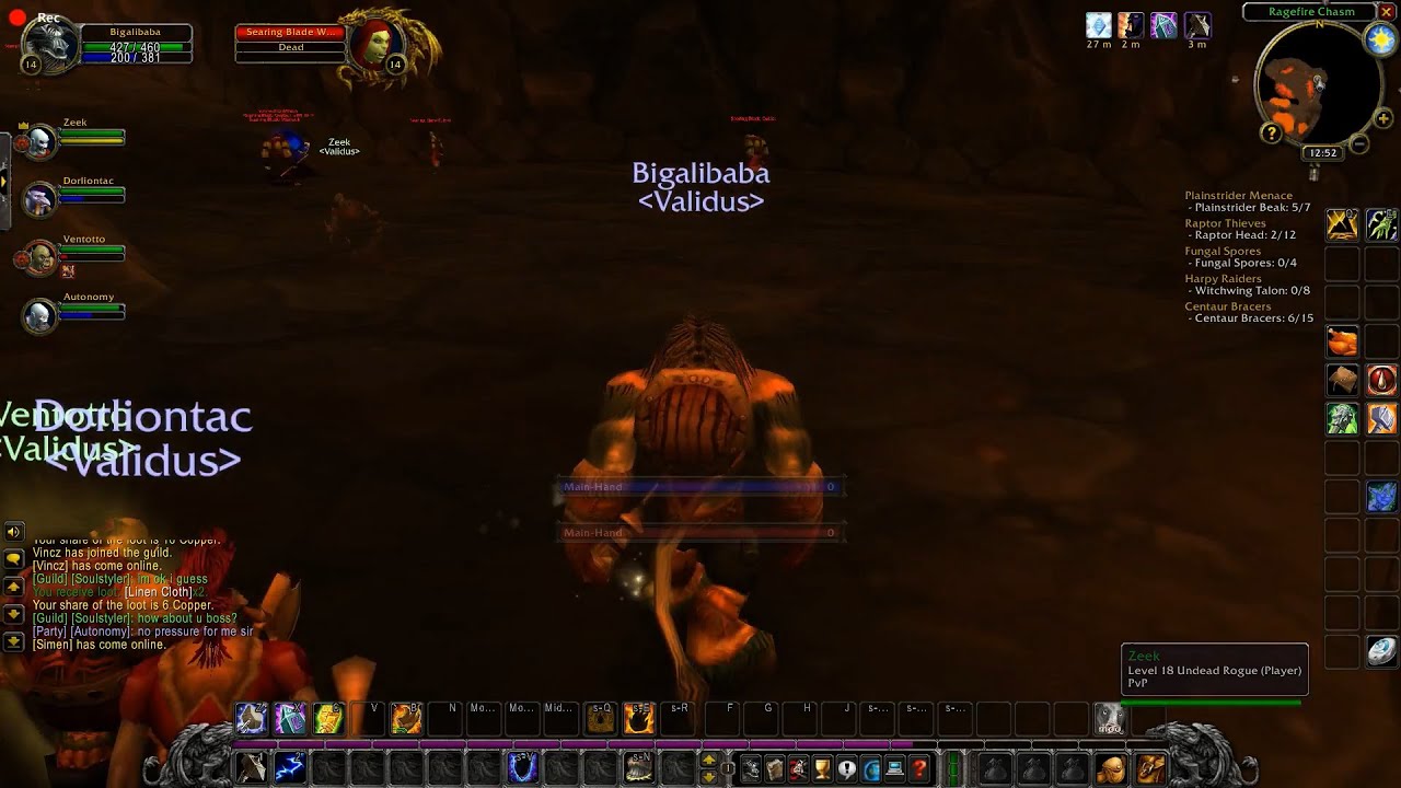LVL 14 ENHANCEMENT SHAMAN TANK POV CLASSIC WOW OMEGALUL - YouTube