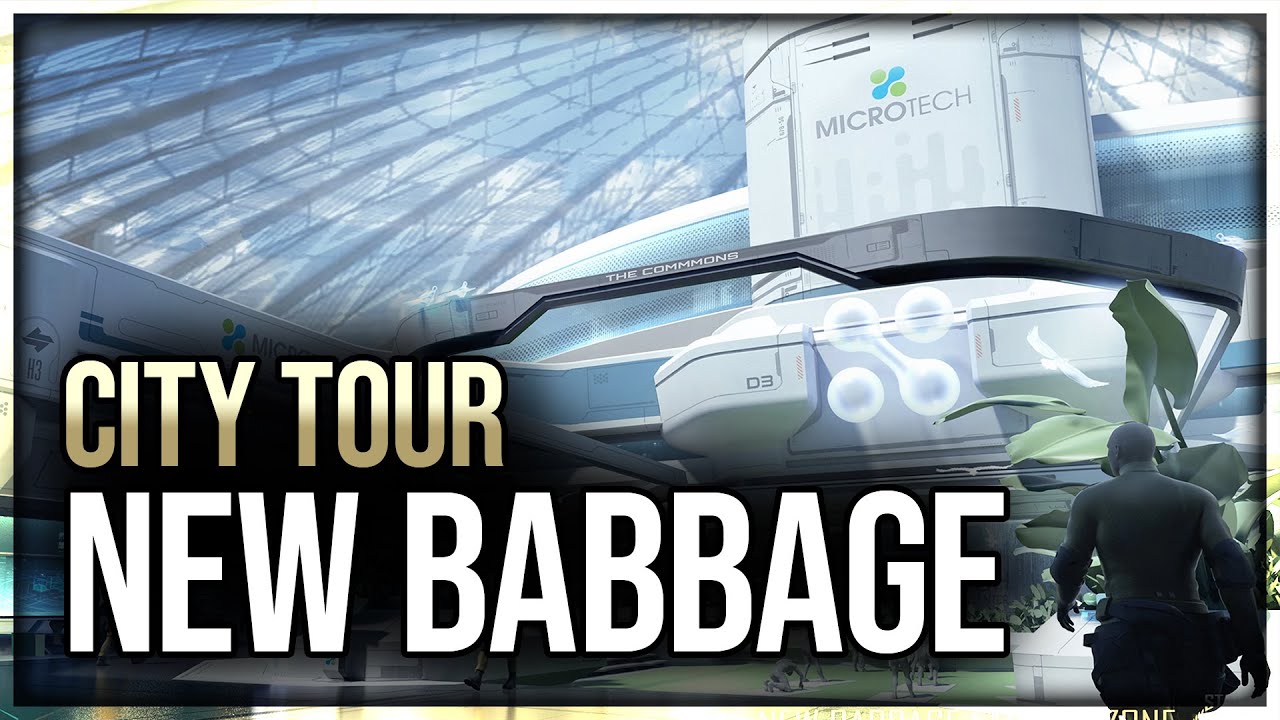 Star Citizen - New Babbage - Points of Interest - City Tour - YouTube