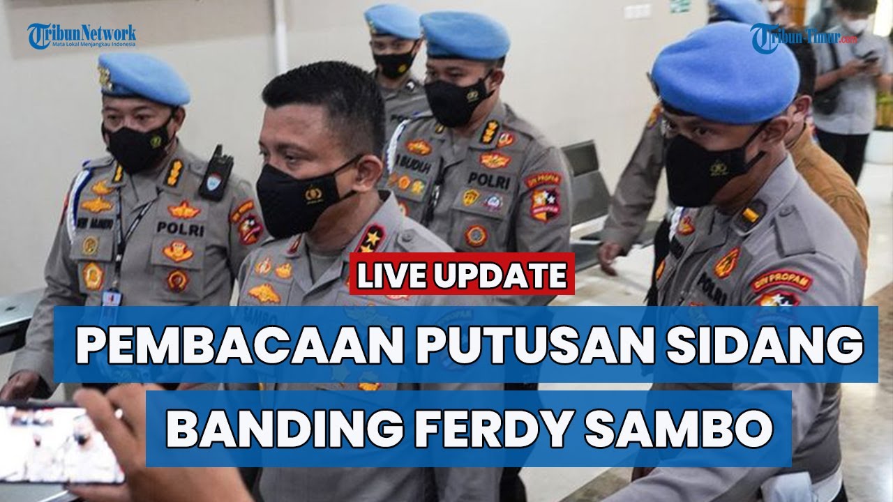 🔴 [FULL] PEMBACAAN HASIL PUTUSAN SIDANG FERDY SAMBO - YouTube