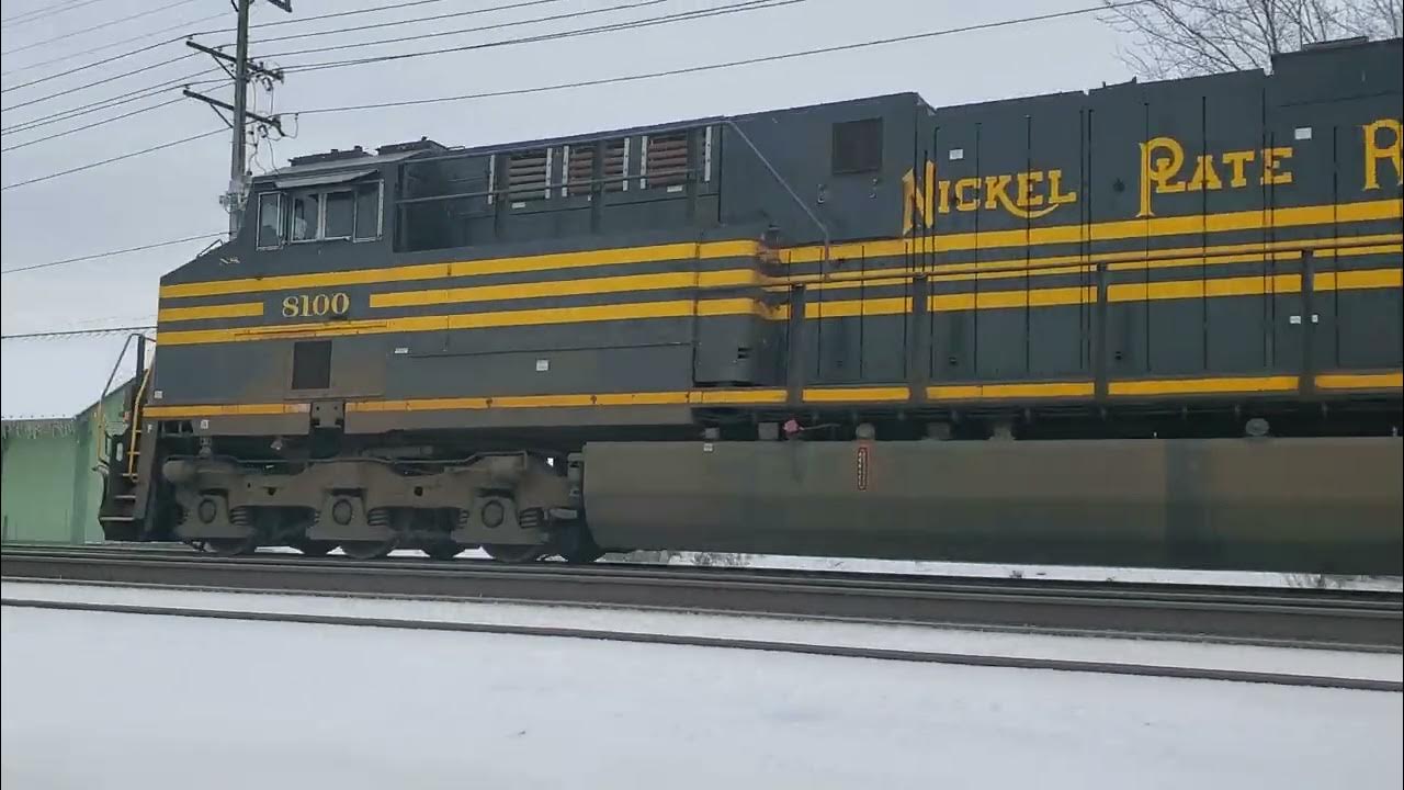 NS 38N with great power. NS 8100 Heritage unit, NS 4473, and NS G35 5054. (1/12/25) - YouTube