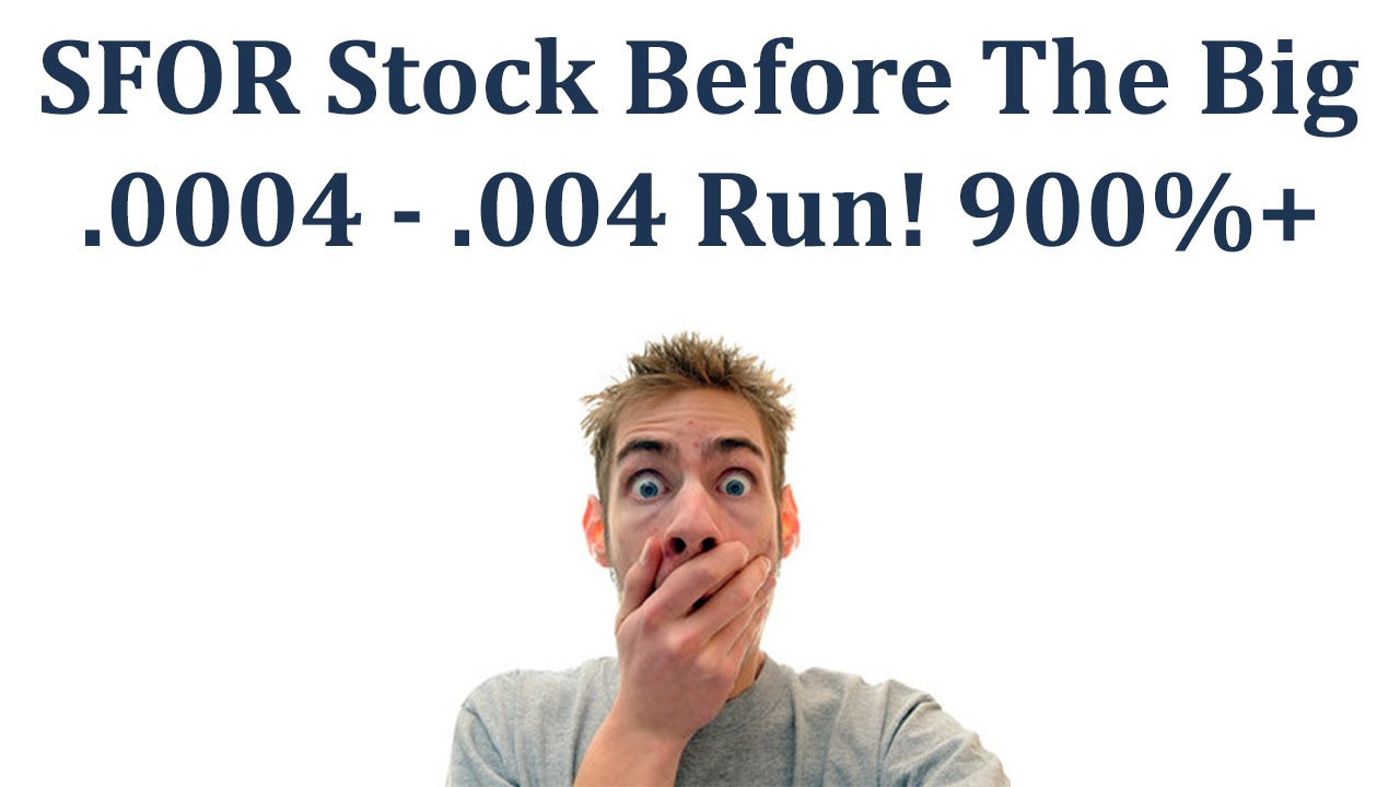 SFOR Stock Alerted Here Before The Big 900%+ Run (Strikeforce ...