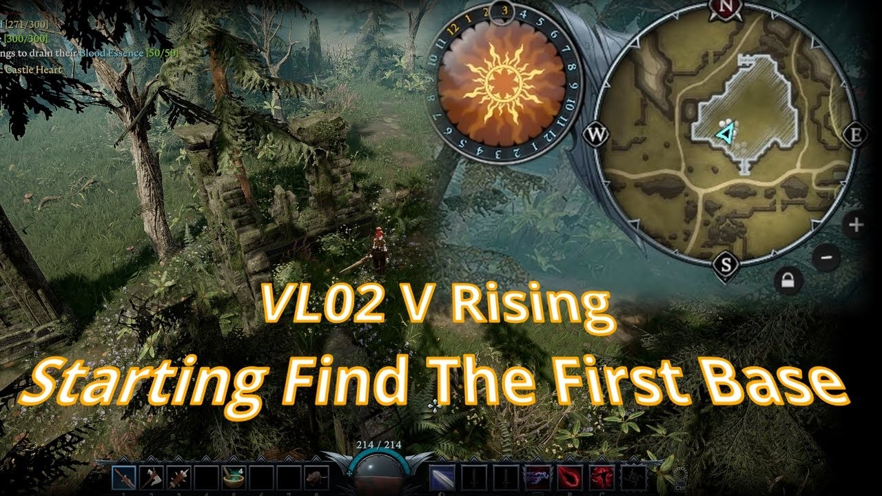 VL02 V Rising - Starting Find The First Base - YouTube