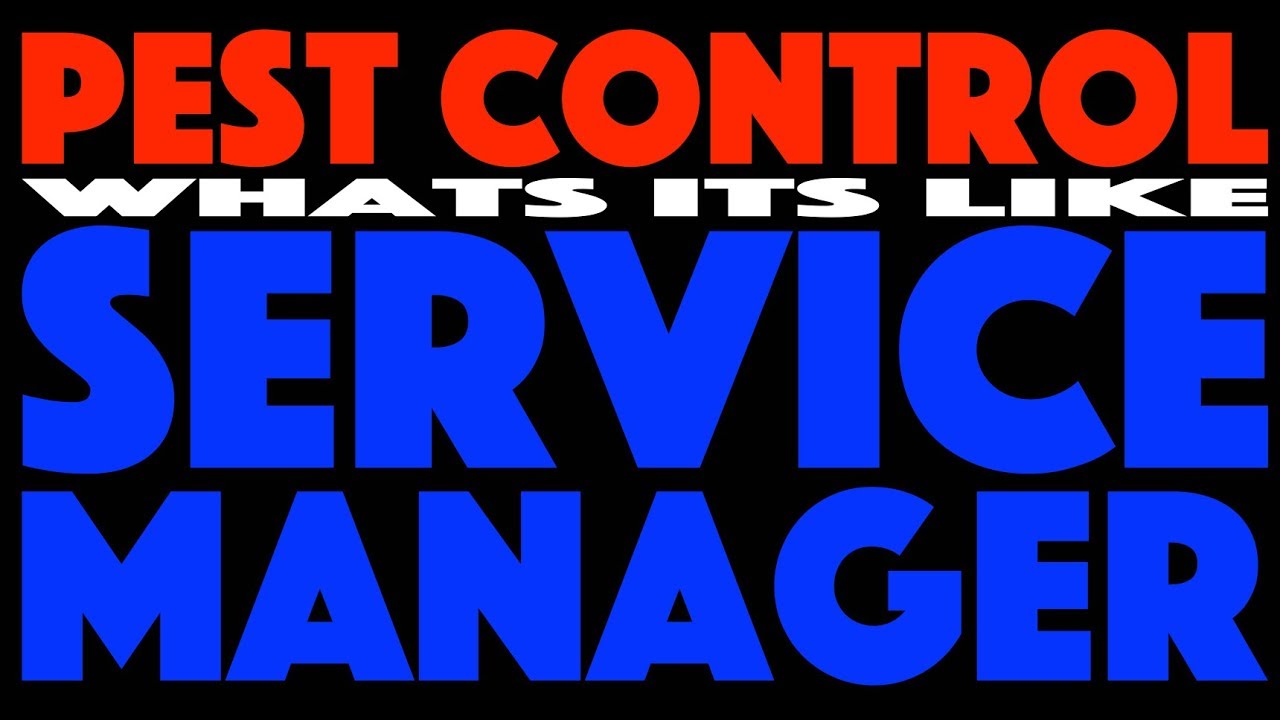 Being a Service Manager in Pest Control - YouTube