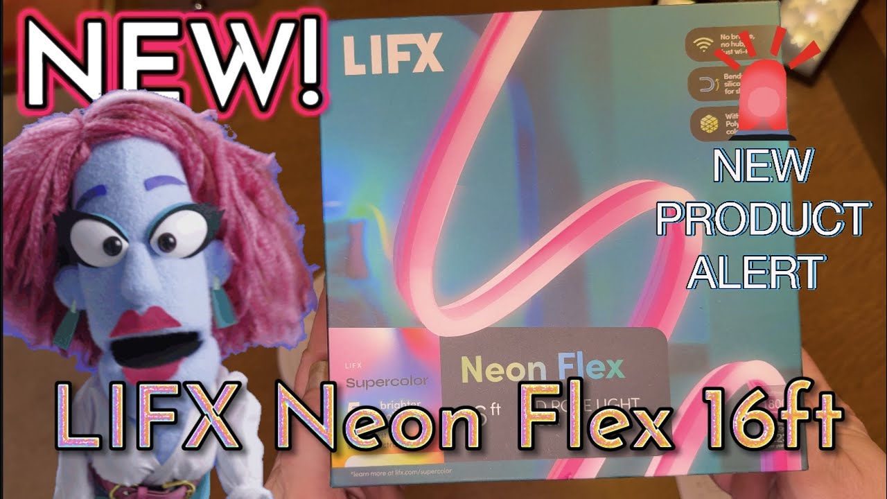 LIFX’s NEW 16ft Neon Flex! Quick Look - YouTube