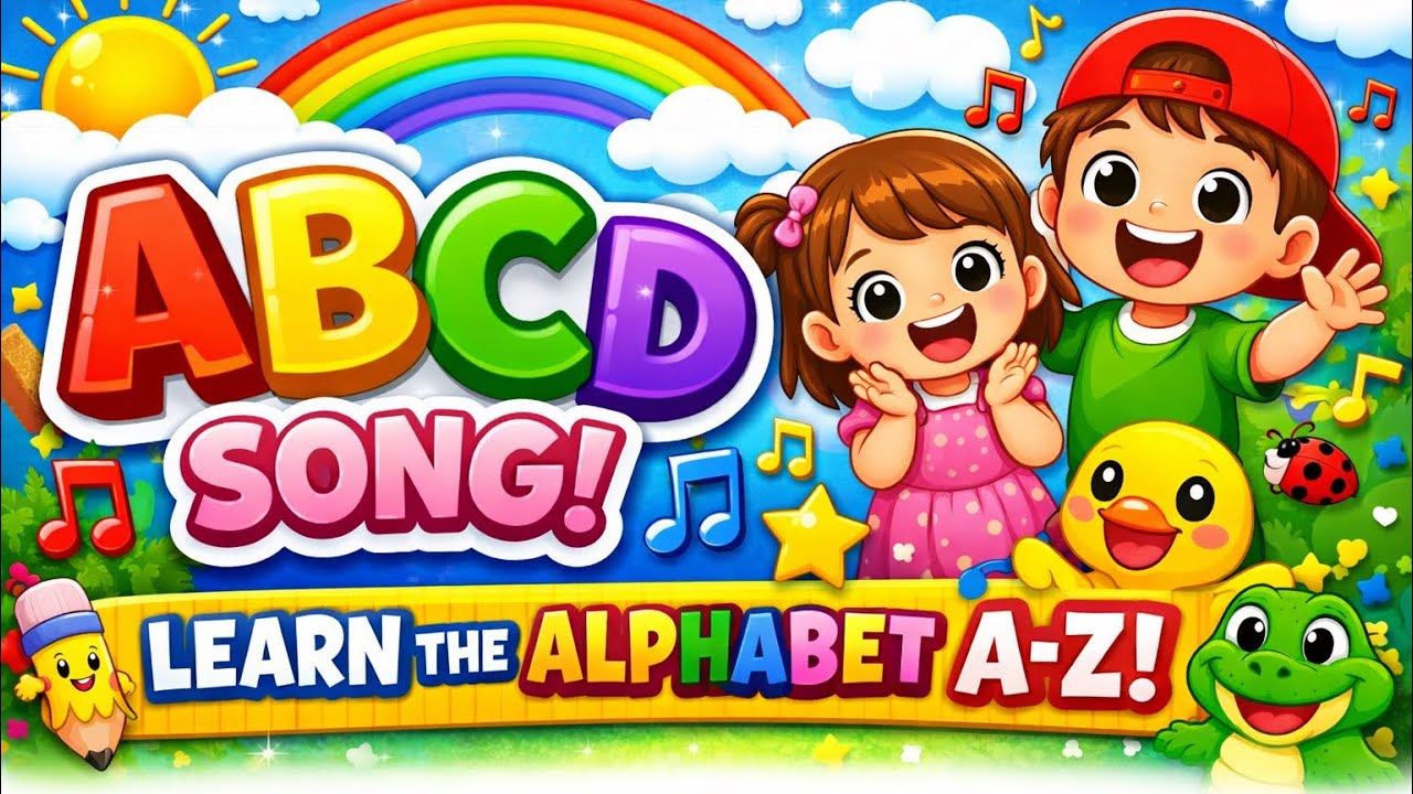 ABC Alphabet Song | A to Z Learning for Toddlers & Kids - YouTube