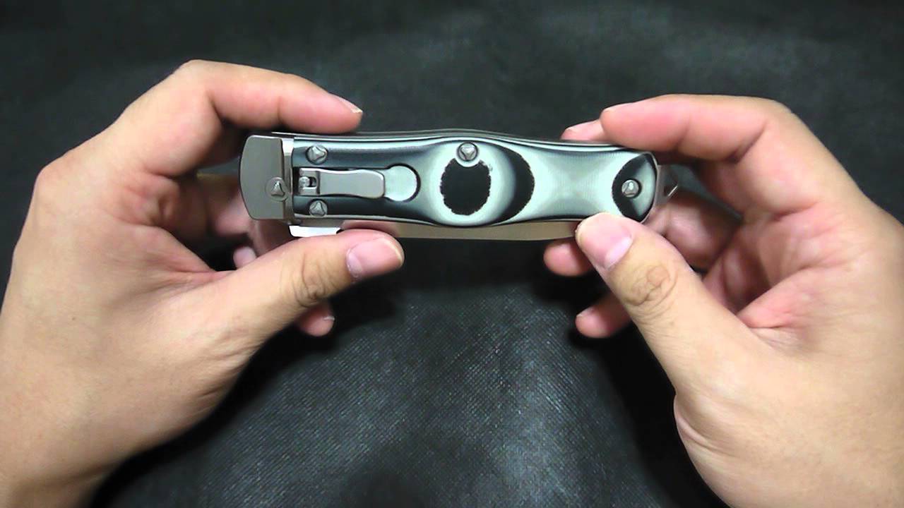 Microtech Cobra Automatic Knife - YouTube
