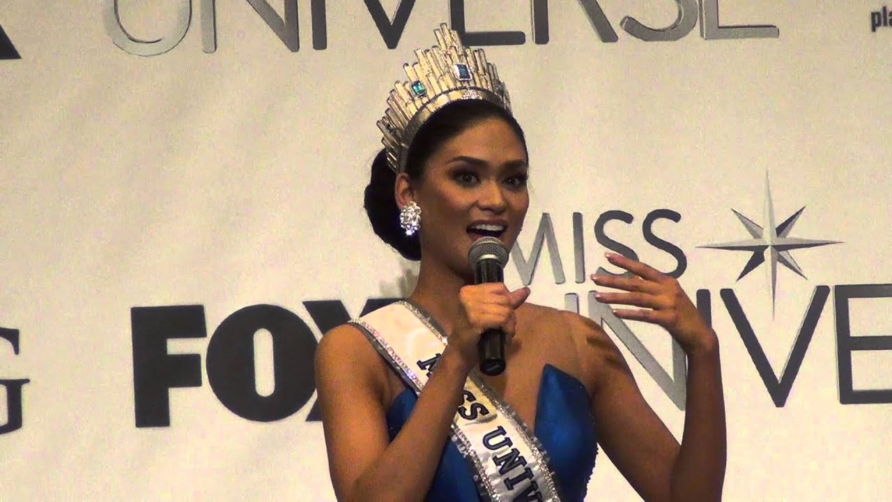 Miss Universe 2015 Pia Wurtzbach Post-Pageant Interview Unedited Full ...