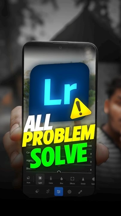 Lightroom Mobile All Problem Solve #shorts #lightroom #viral #photoediting - YouTube