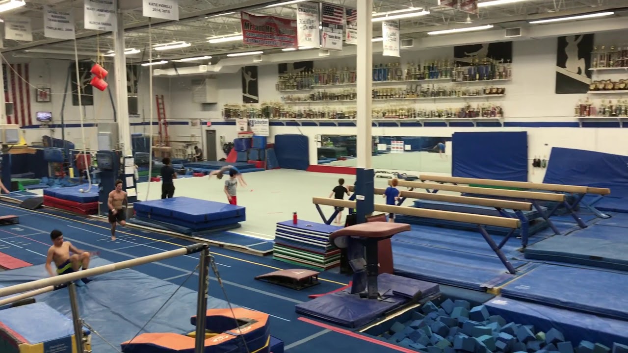 vault hand double front progress 5/7/19 - YouTube