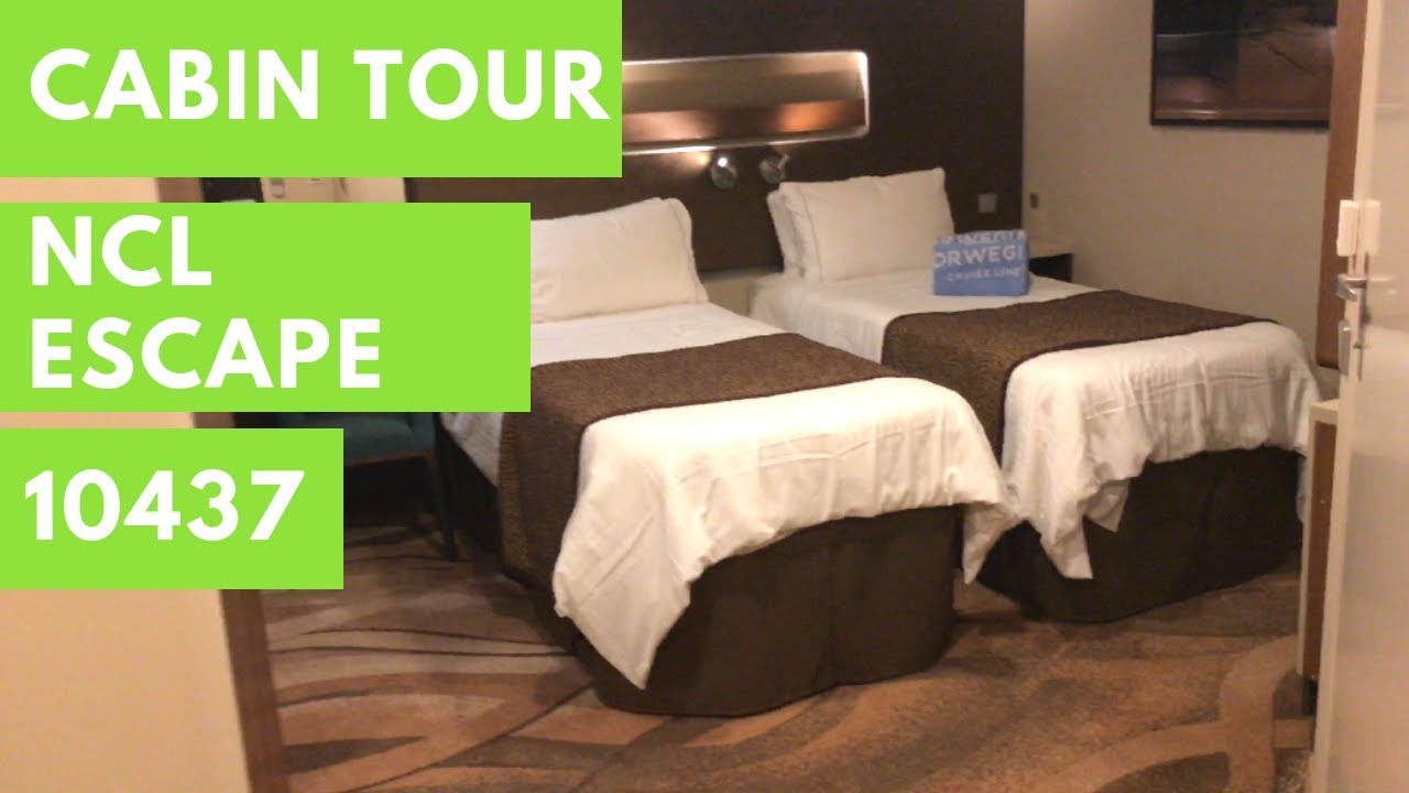 NCL Escape Handicap Accessible Interior Cabin Tour - YouTube