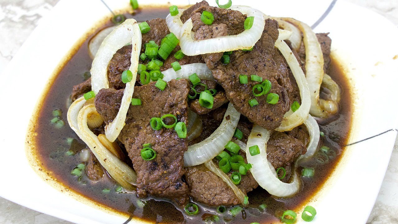 BISTEK RECIPE | HOW TO COOK BISTEK TAGALOG | EASY FILIPINO RECIPE - YouTube