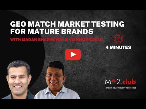 Convo Geo match market testing for mature brands - YouTube