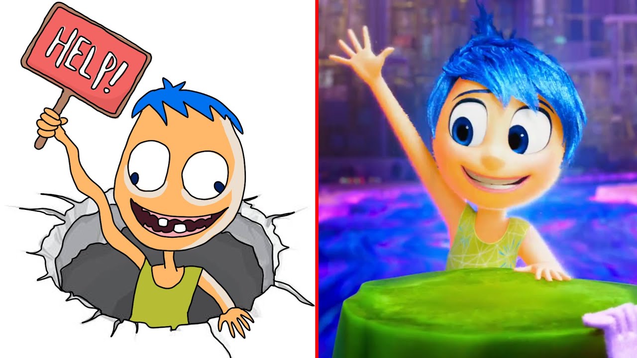 Inside Out 2 Movie Scenes Funny Drawing Meme | Funny Inside Out - YouTube