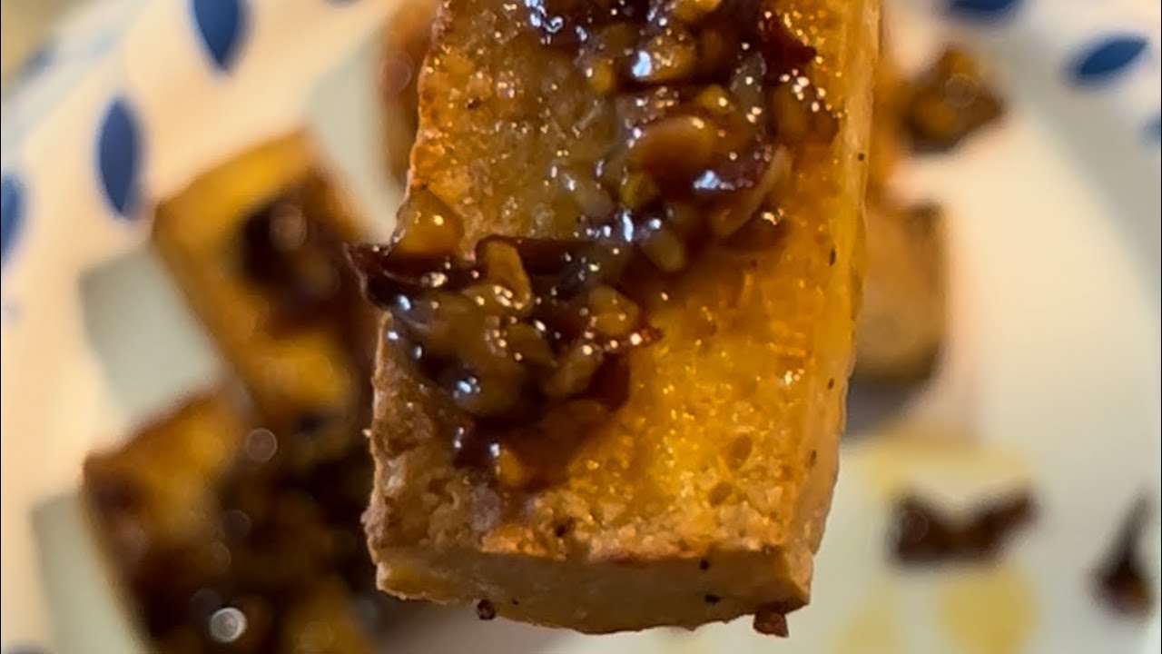 Simple, and easy tofu snacks - YouTube
