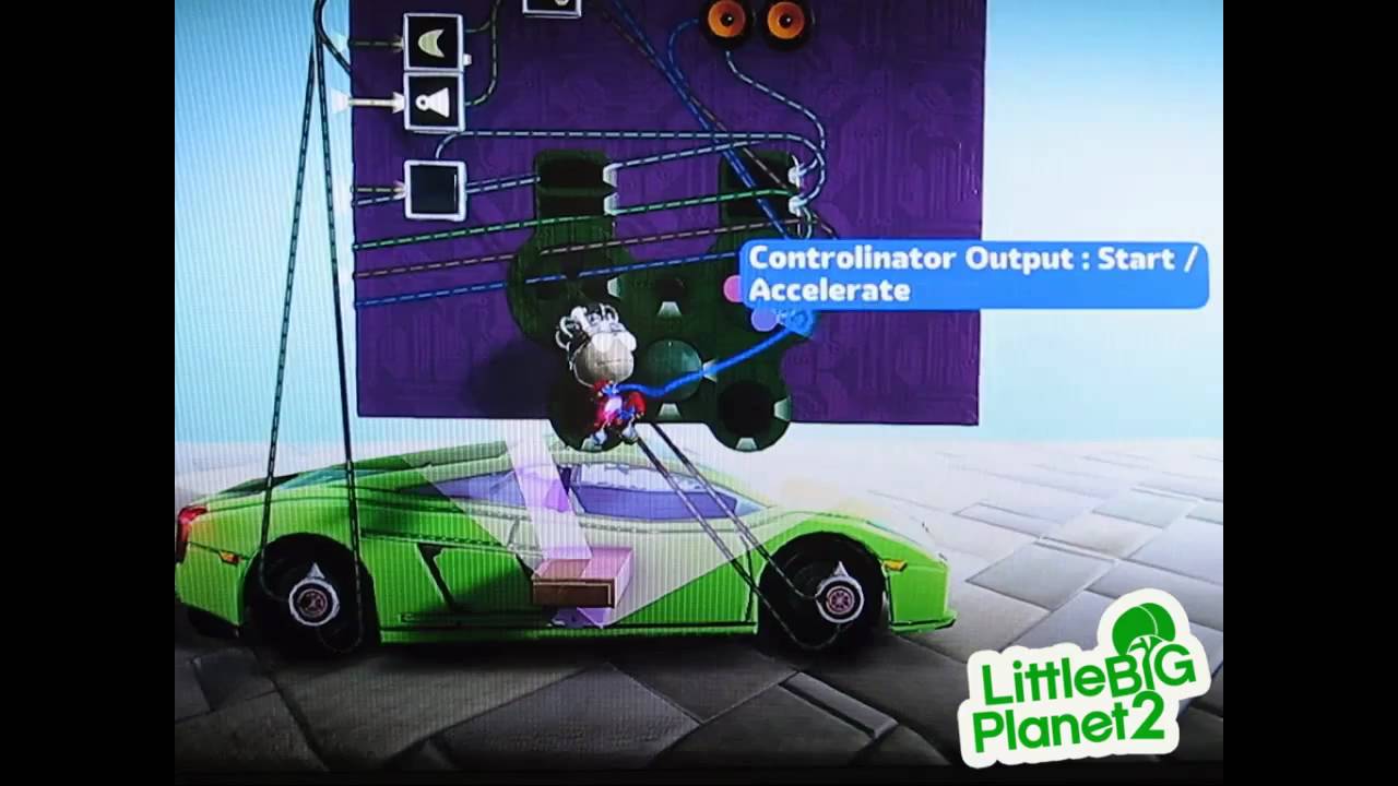 LBP 2 - Basic Car Logic Tutorial (Forwards / Backwards) - YouTube
