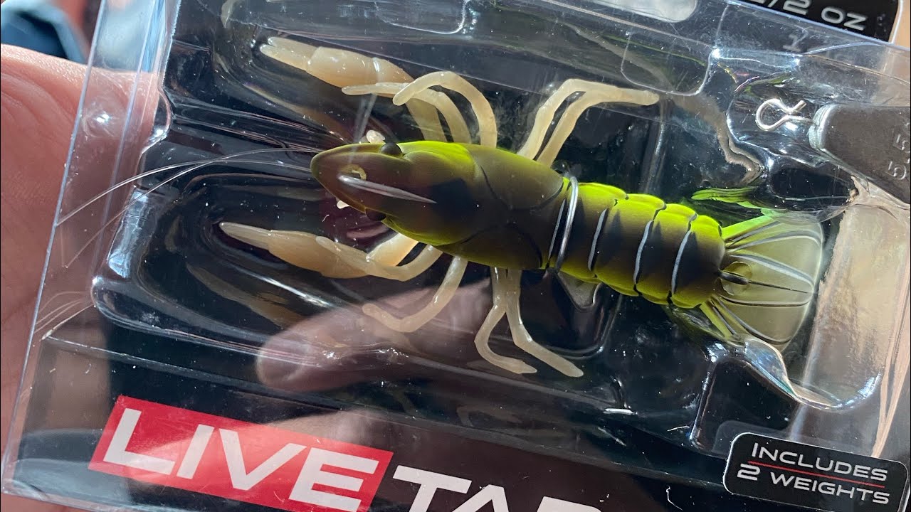 Live target live craw lure review - YouTube