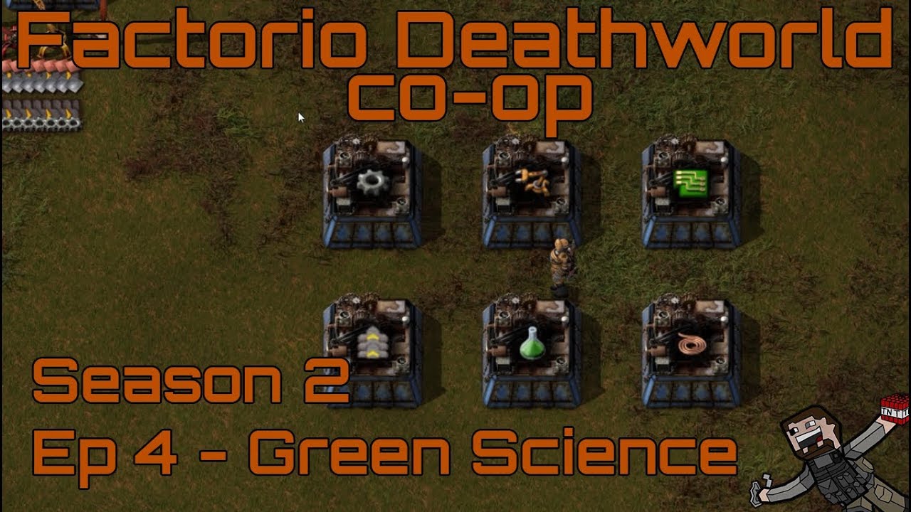 Factorio - Season 2 (Deathworld co-op) Ep 4 - Green Science - YouTube