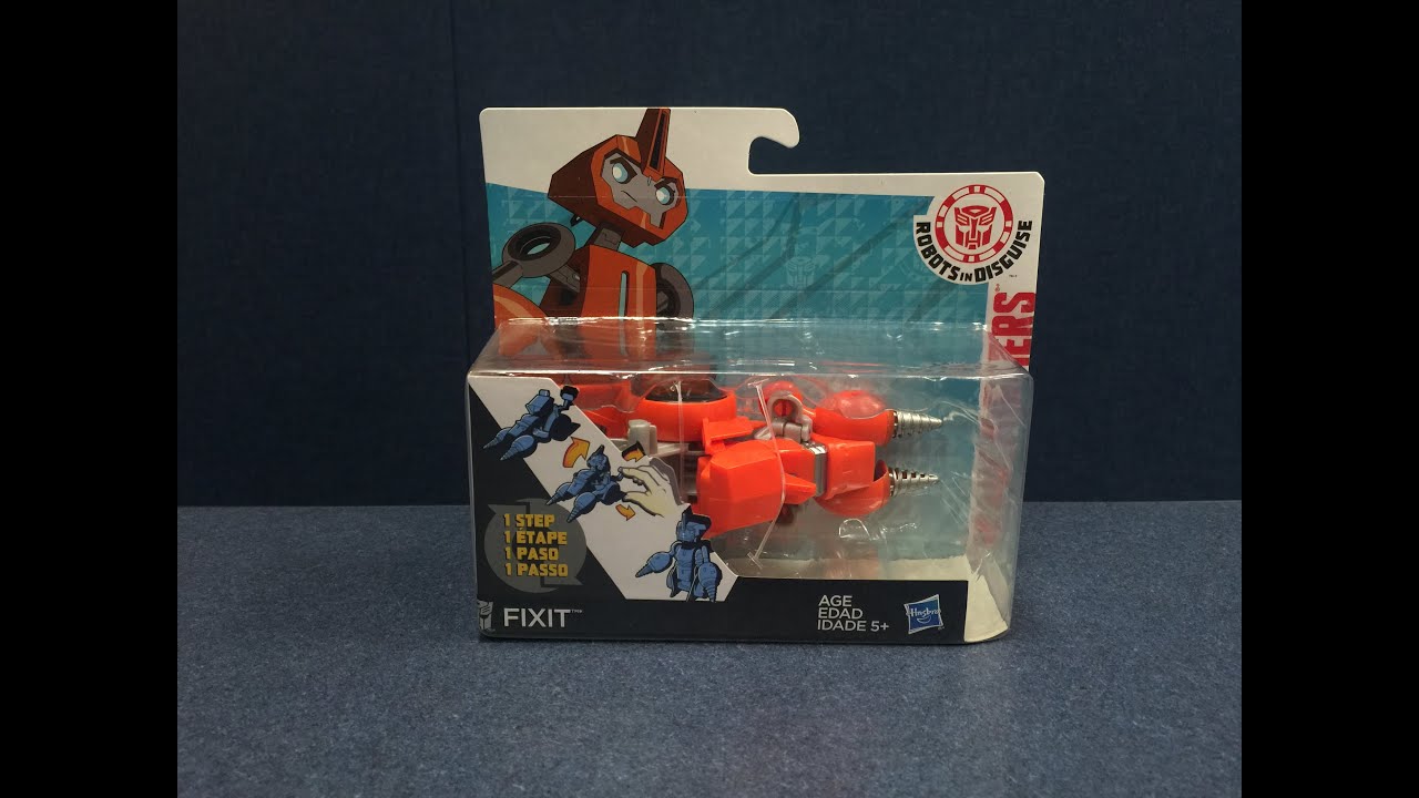 Transformers: Robots in Disguise - 1-Step Changer FIXIT - YouTube