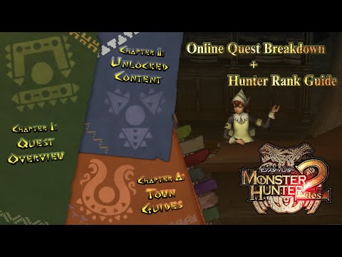 Monster Hunter 2 (Dos): Online Quest Breakdown and Hunter Rank Guide ...