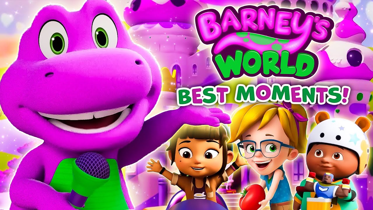 Barney's World | Best Moments From Season 1! | Barney | Kids Cartoon ...
