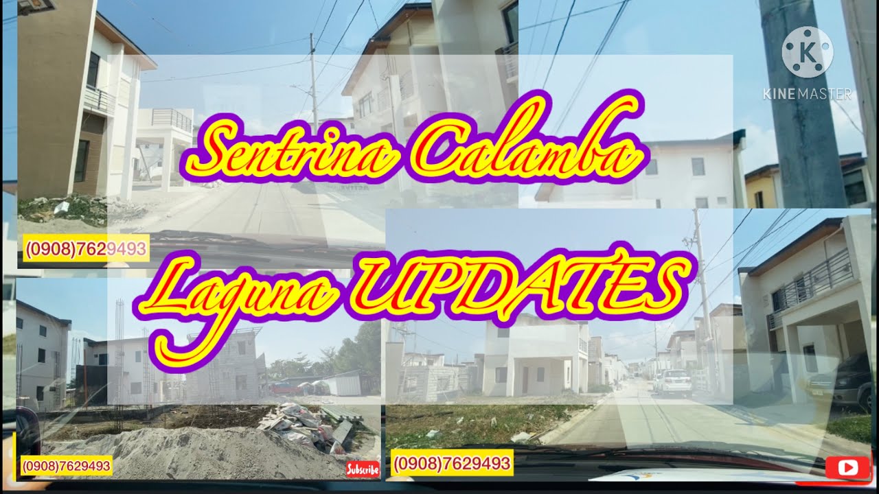 SENTRINA CALAMBA LATEST UPDATES (May 3,2021) - YouTube