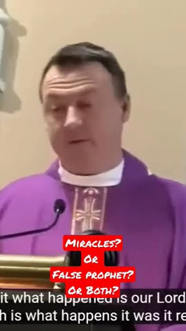 Was this a Miracle? Or the rise of false prophets from the Roman ...