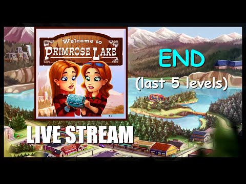 Welcome to Primrose Lake LIVE Stream, END (Last 5 Levels) - YouTube