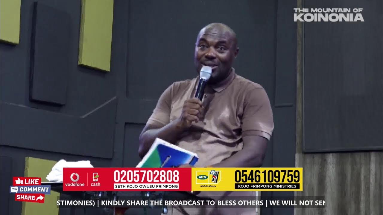 The Mountain of Koinonia | 23rd June, 2023 - YouTube