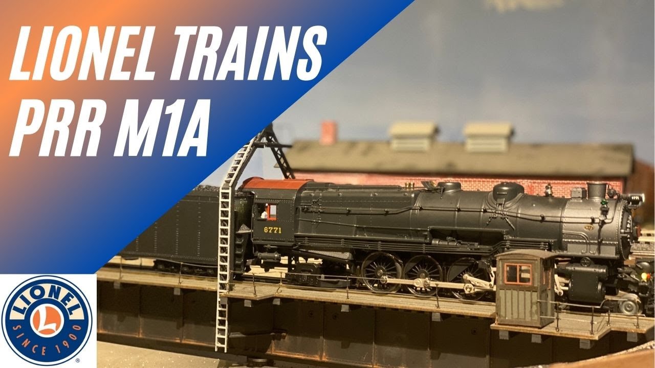 Lionel Trains PRR M1a Steam Locomotive - O Scale - YouTube