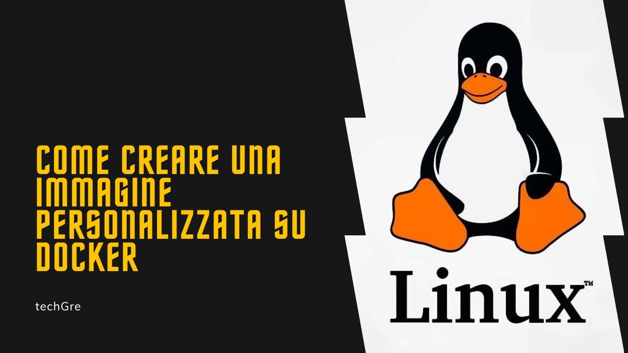Come Creare Una Immagine Personalizzata Su Docker #docker #tutorial # ...