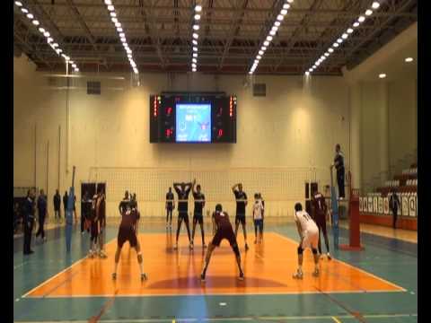 Marius Ciortea no9 on Army - Police Volleyball Qatar - YouTube