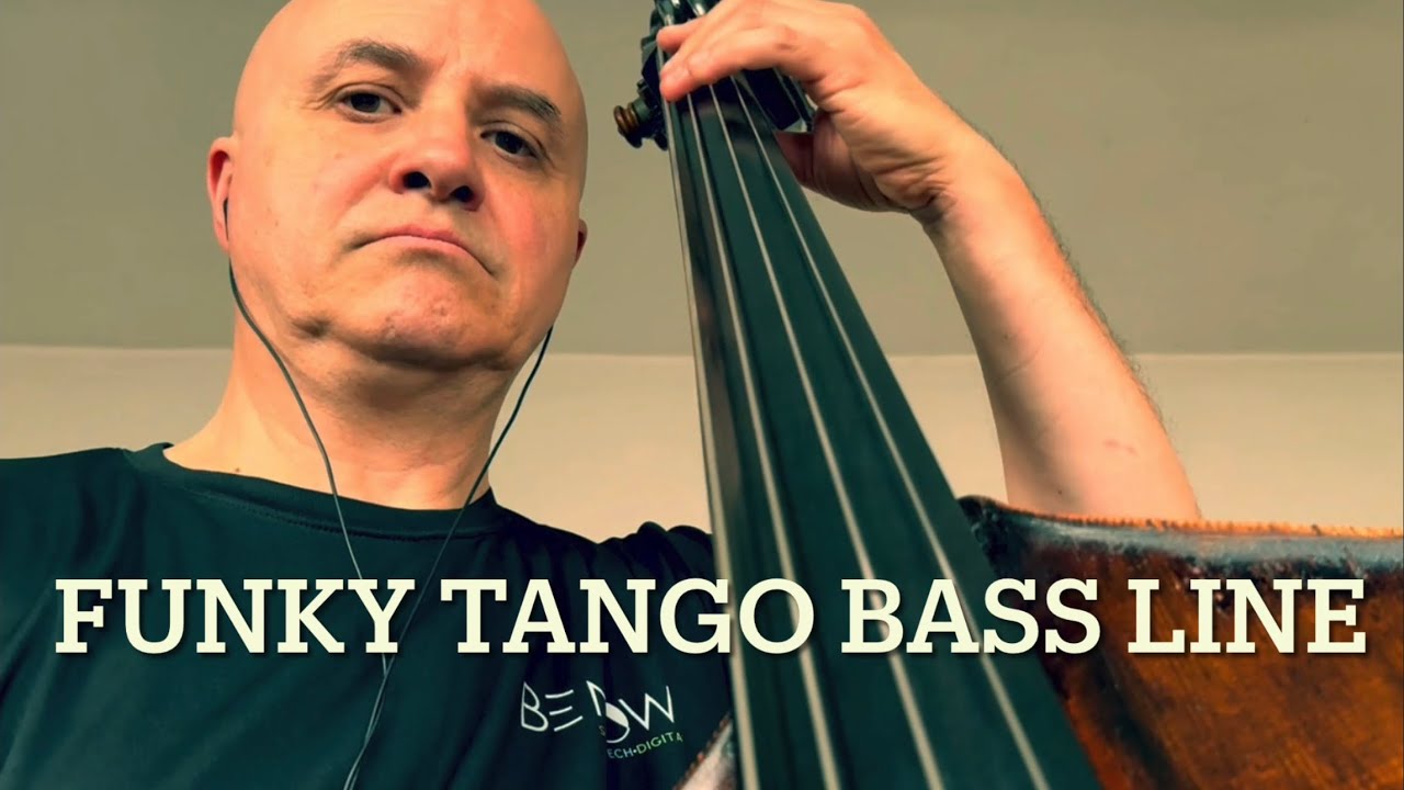 Funky Tango Bass Line Play Along Backing Track - YouTube
