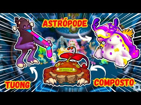 ASTRÓPODE, TUONG E COMPOSTO novos monstros da ilha WUB CAIXOBLINS no ...
