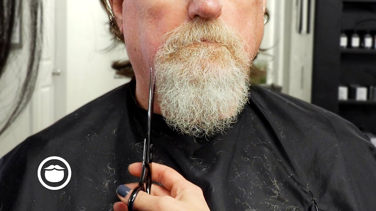Circle Beard Perfection & First Haircut in a Year - YouTube