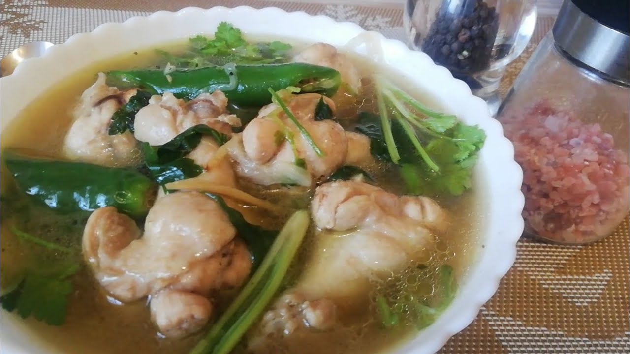 Tinolang Manok Recipes with a twist | #asianfood #chickensoupforthesoul ...