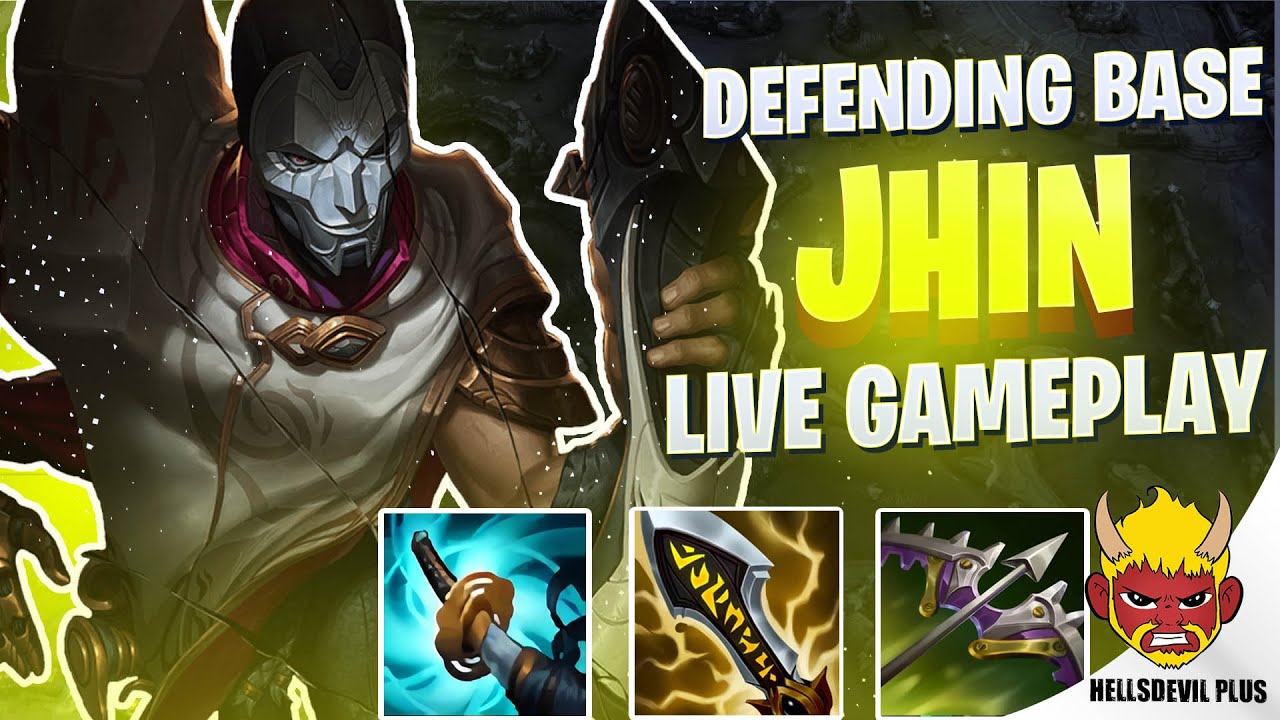 Defending Base With All Our Power Ft. Jhin! - Wild Rift HellsDevil Plus ...