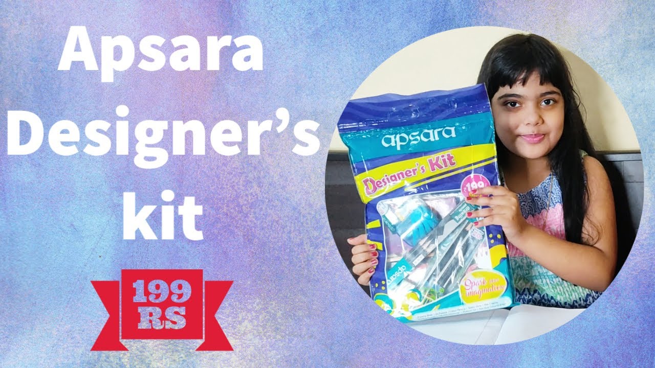 Apsara Designer Kit unboxing and review | Drawing Kit for School ...