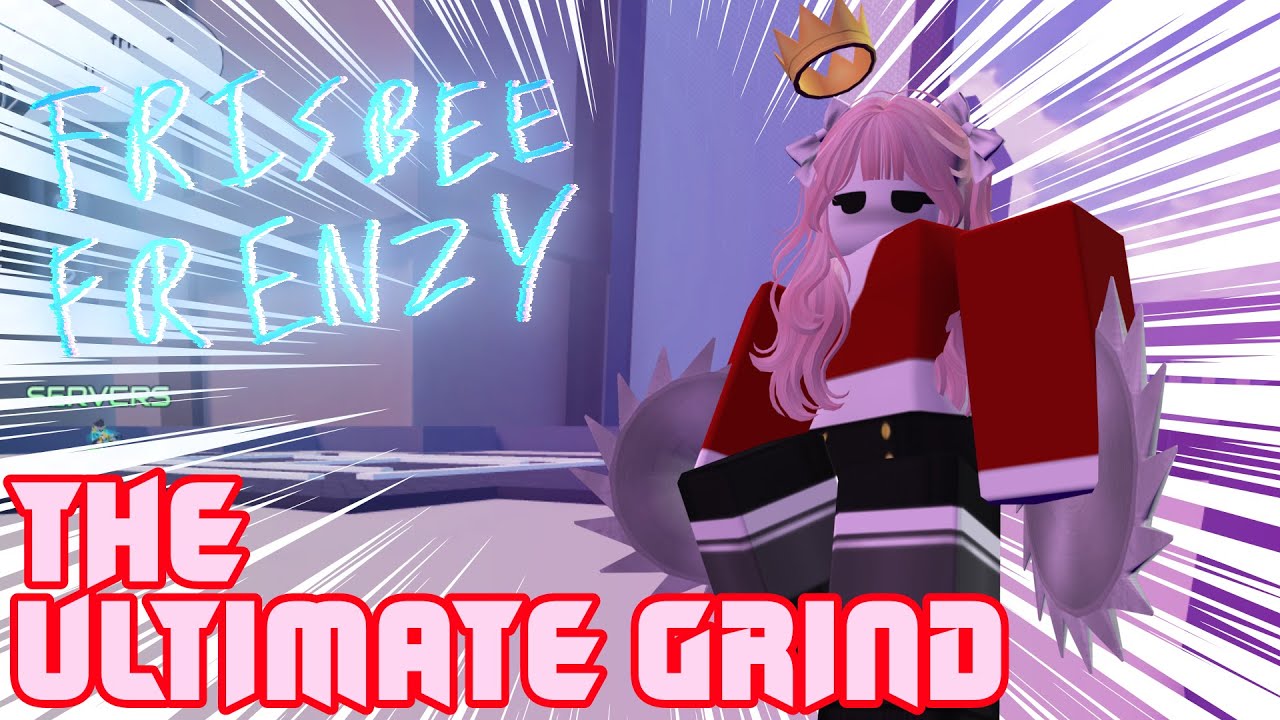 THE ULTIMATE FRISBEE FRENZY GRIND | Frisbee Frenzy ROBLOX - YouTube